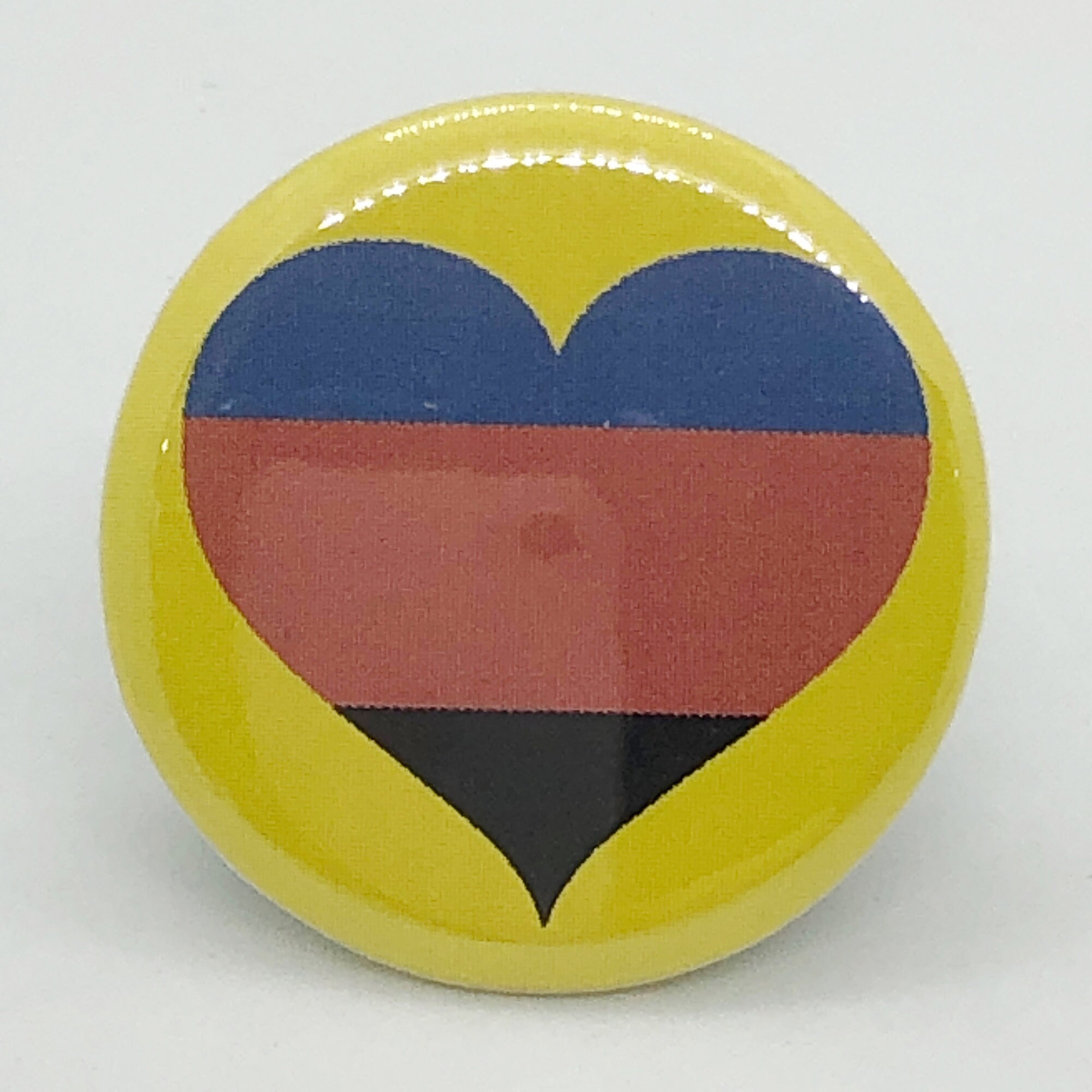 Polyamorous Flag or Heart 1 1/4 inch Pin or Magnet or | Etsy