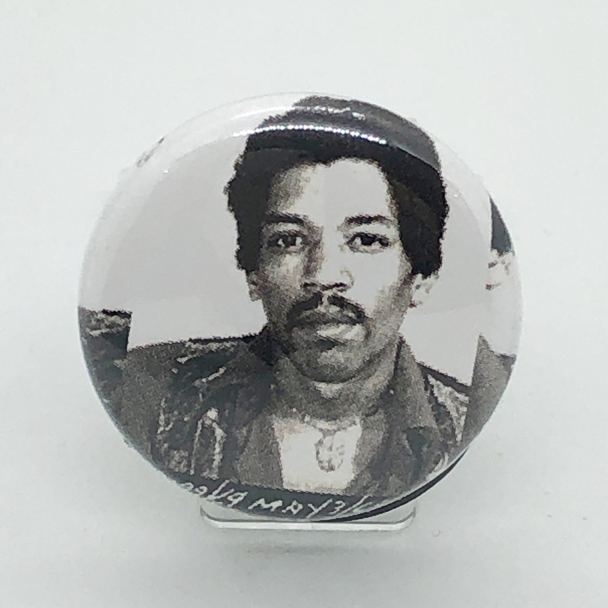 Jimi Hendrix Mugshot - 1 Inch Pin or Keychain or Zipper Pull-magnets ...