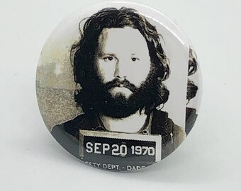 Jim Morrison Pin - Etsy