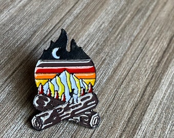 It's Fire Hard Enamel Lapel Pin - Etsy