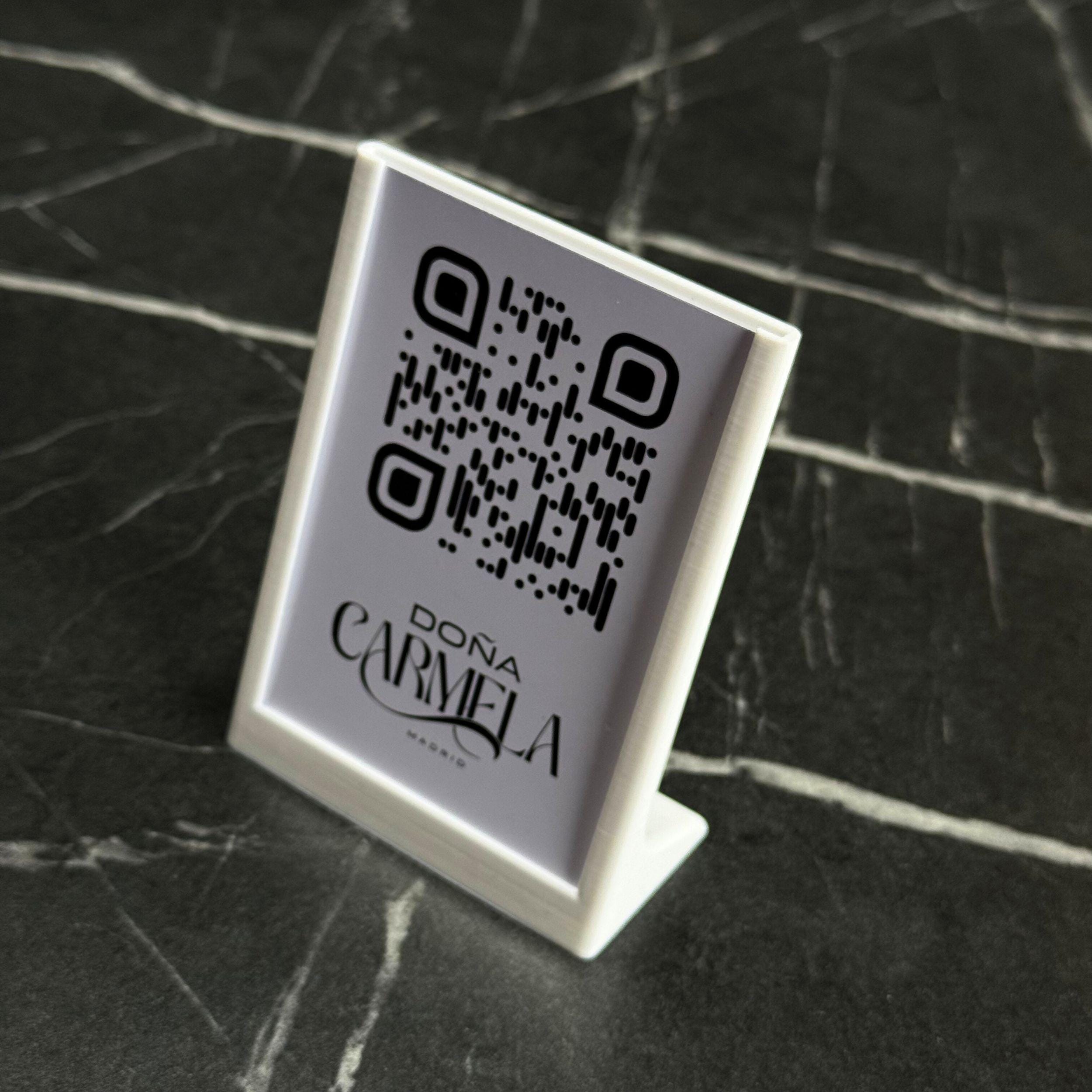 QR Code Sign, Payment Sign, QR Code Menu Stand, Scan to Pay Sign, Bar ...