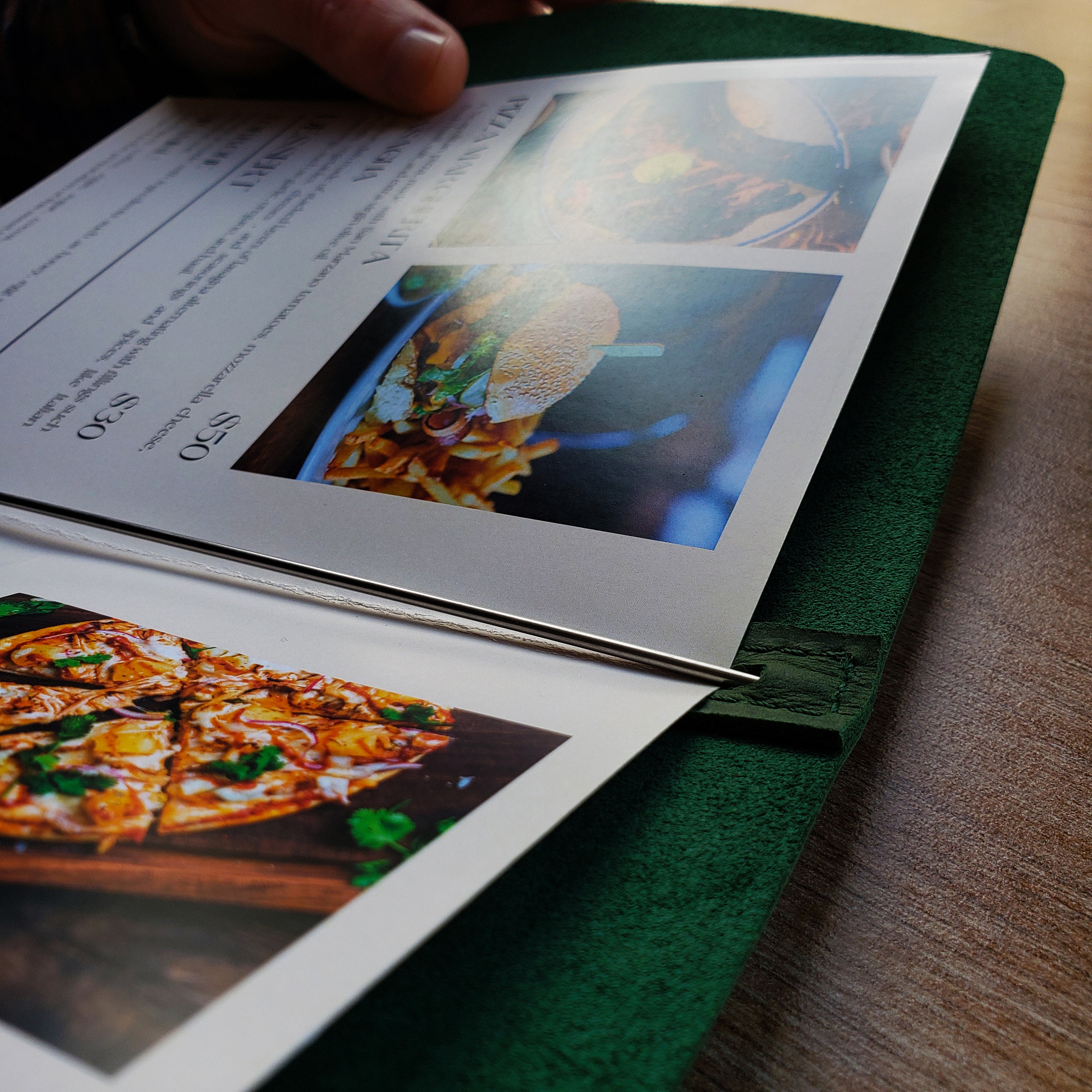 Menu Cover, Menu Holder, Leather Menu Cover, Restaurant Menu, Menu ...