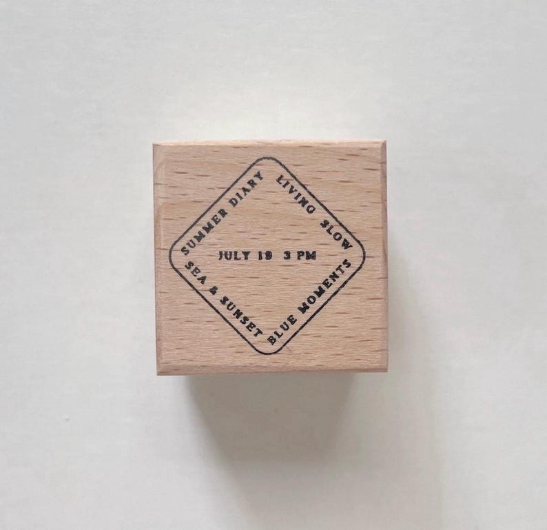 Two Raccoons Record Rubber Stamp (part 1) - Etsy