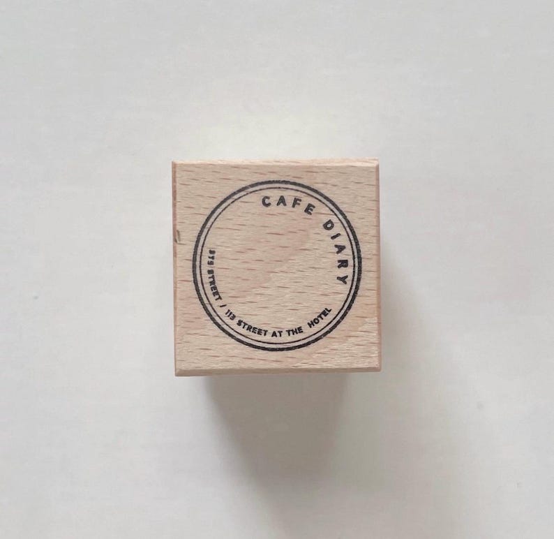 Two Raccoons Record Rubber Stamp (part 1) - Etsy