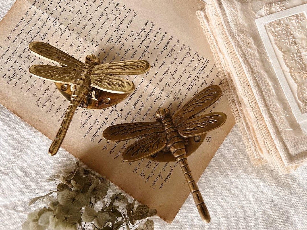 Dragon Fly Vintage Paper Clip - Etsy
