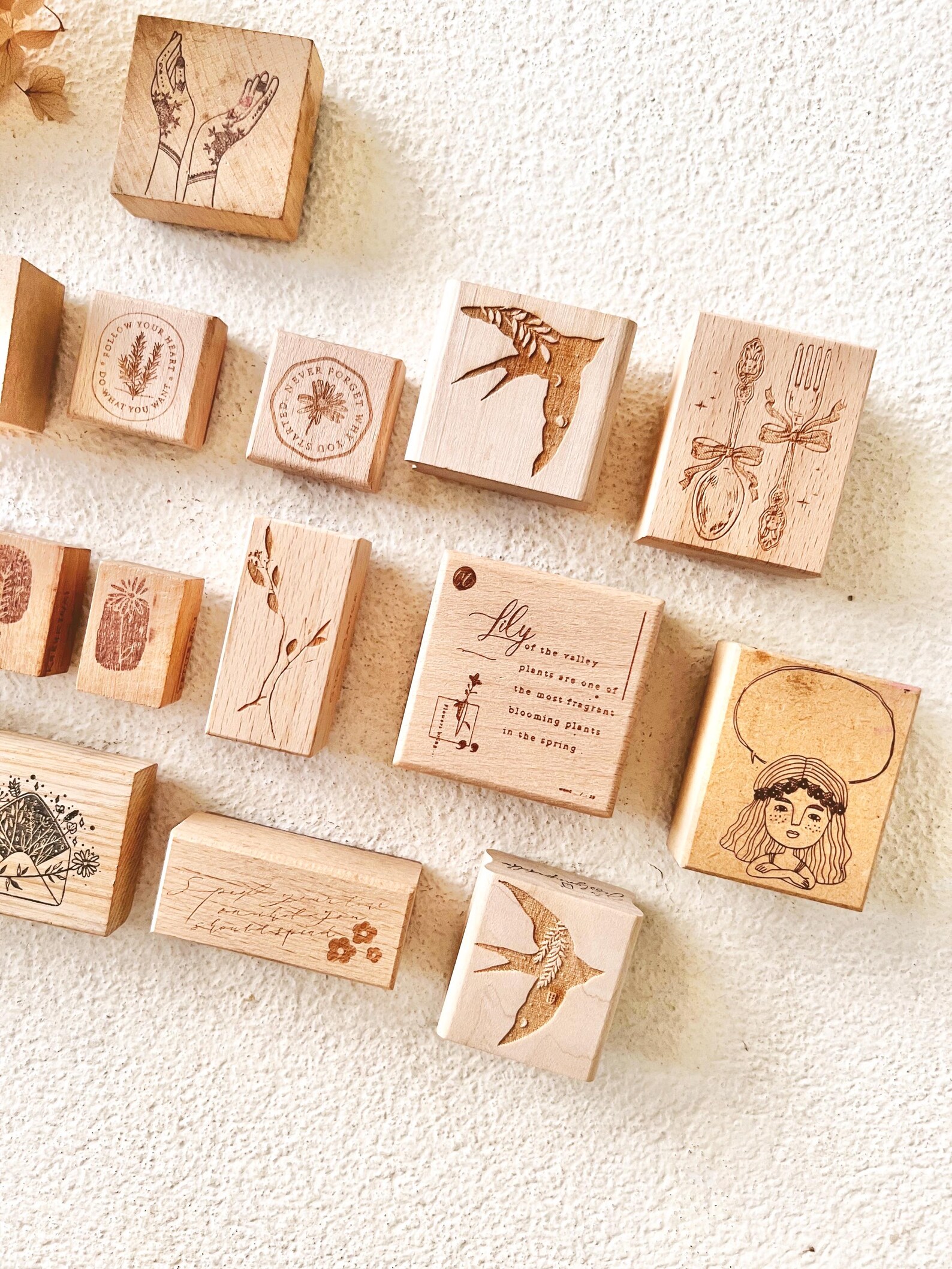 Preloved Rubber Stamp Collection From Ten2sen, Bighands, Jesslyn ...