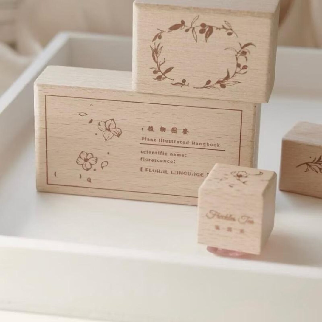 Freckles Tea Rubber Stamp - Etsy