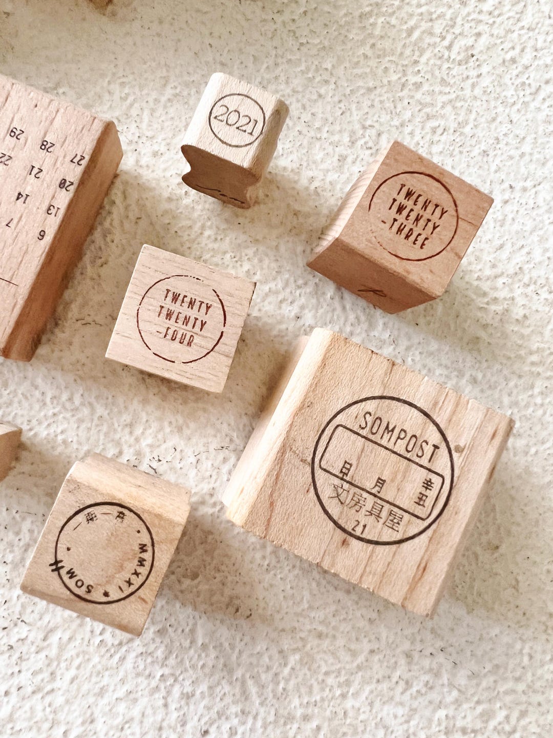 Preloved Calendar Rubber Stamp Collection From Sumthingofmine ...
