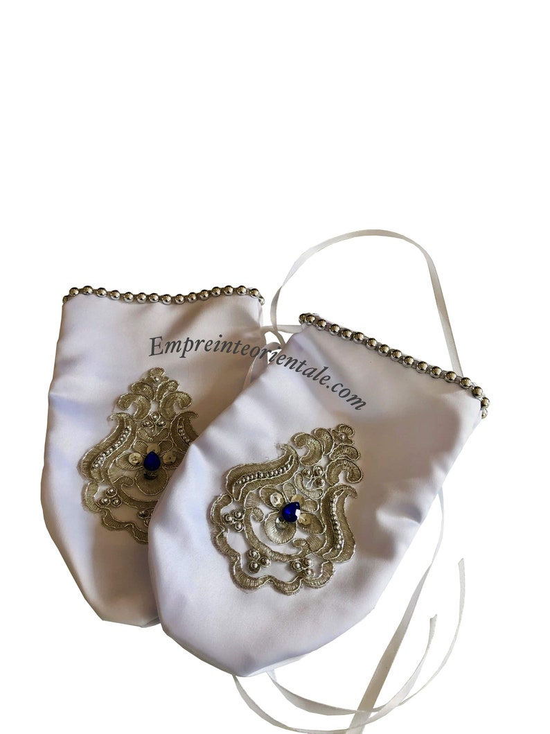 Panier henna coffret henné velours bleu panier henné | Etsy