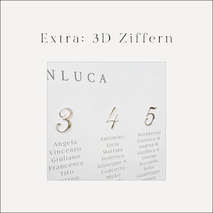 Arch Seating Plan | Hard Foam, Acrylic | 3D Letters | Seating Plan ...