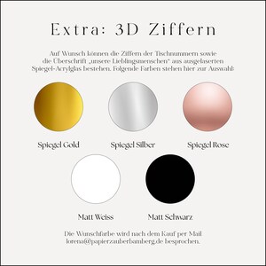 Arch Seating Plan | Hard Foam, Acrylic | 3D Letters | Seating Plan ...