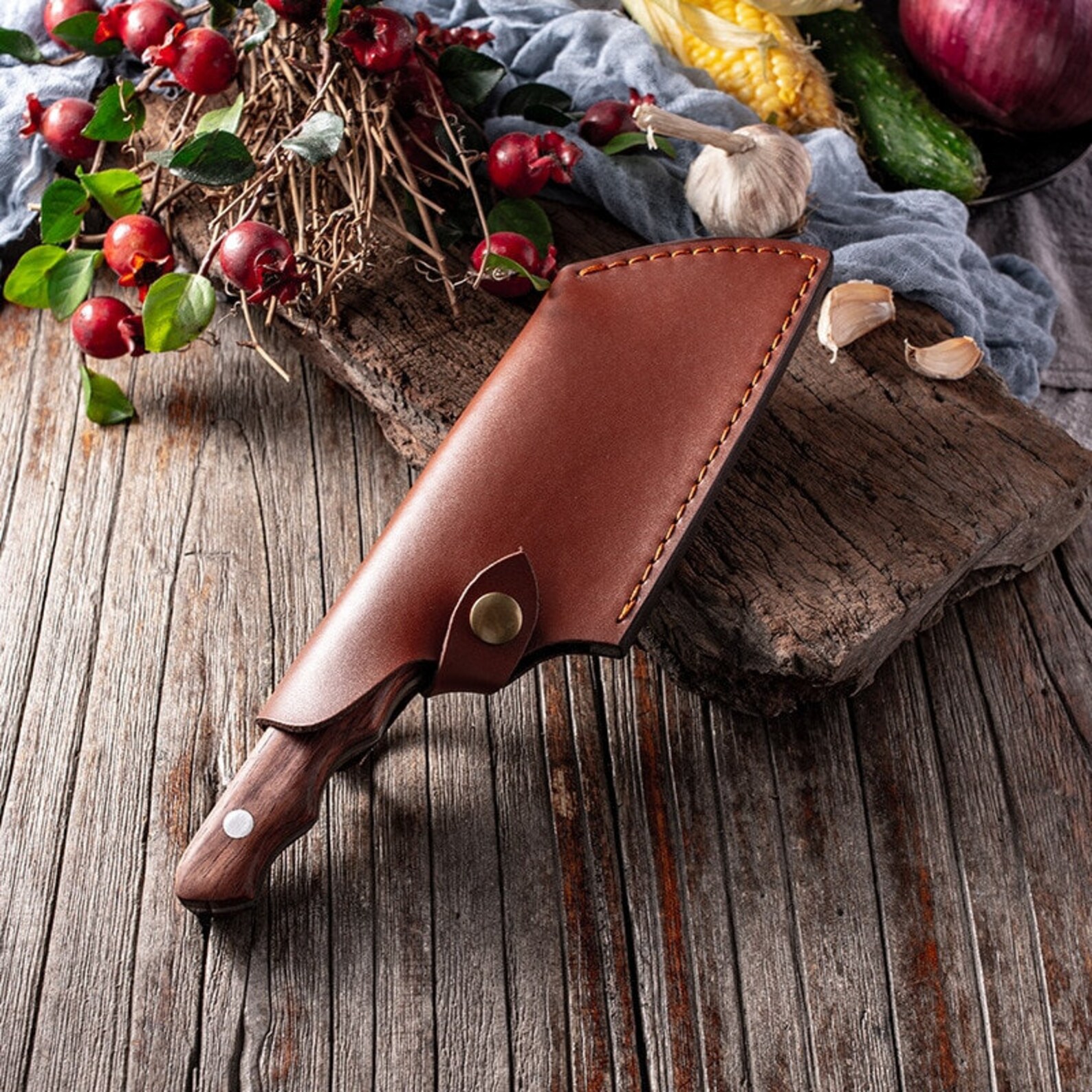 Fenrir Hand Forged Cleaver | Etsy