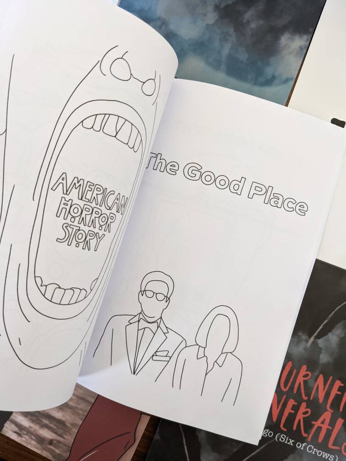 The Netflix Colouring Book 100 Shows and Movies Activity - Etsy