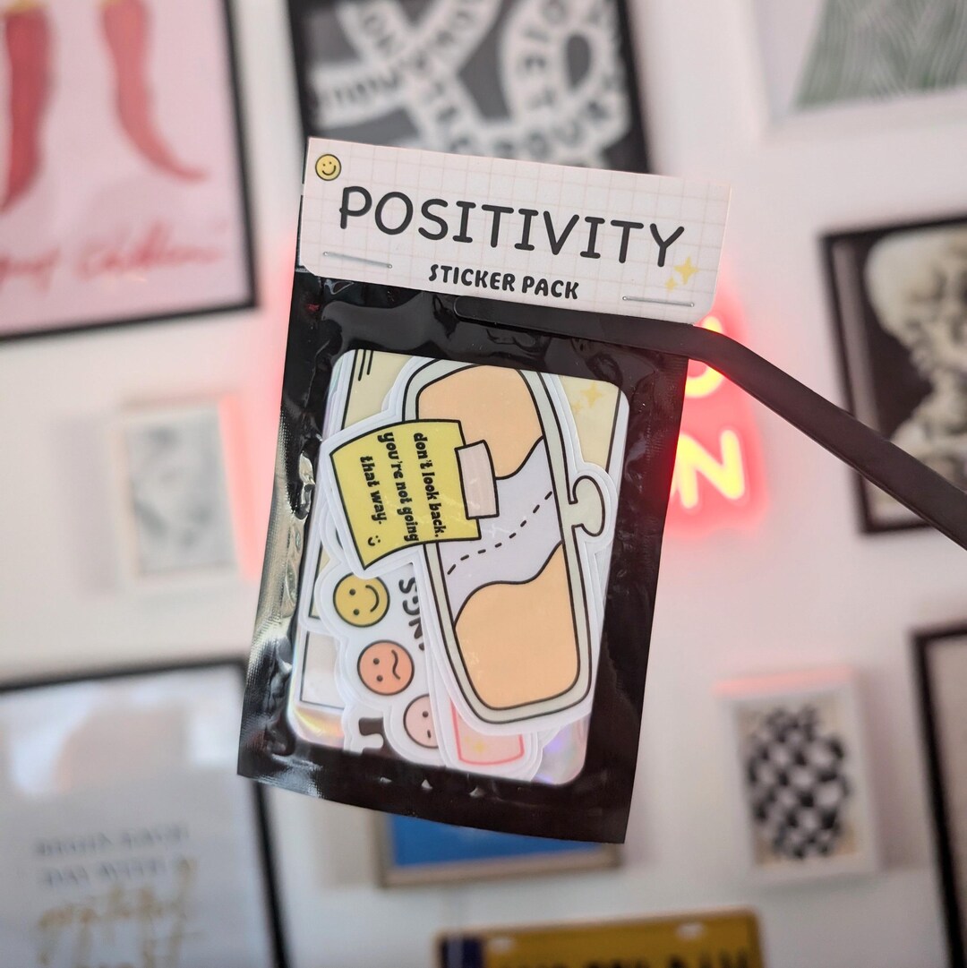 Positivity - Sticker Pack - Etsy