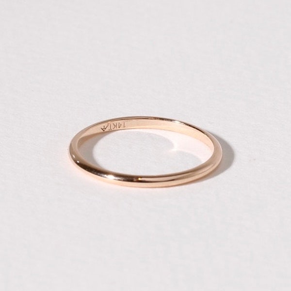 Rose Gold Band - Etsy