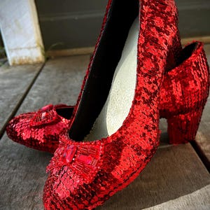 Ruby Slippers - Wizard of Oz (replicas) - Etsy