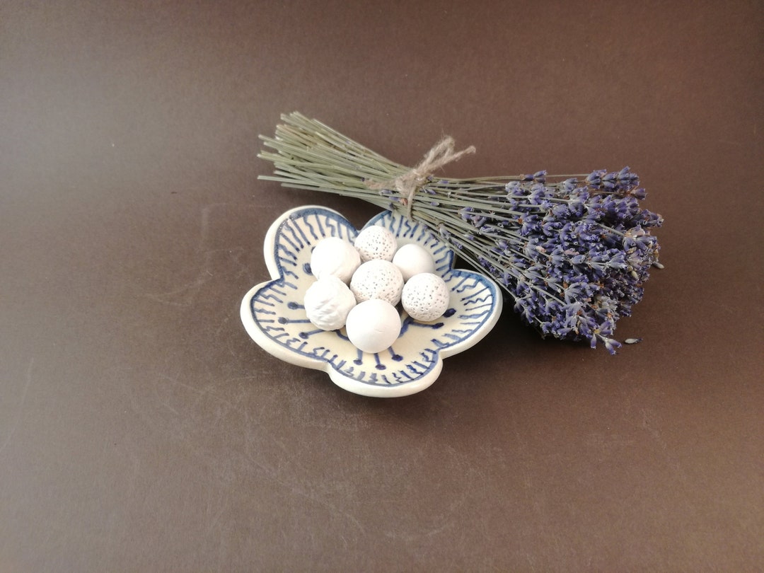 Handmade Ceramic Essential Oil Diffuser Flower - Etsy