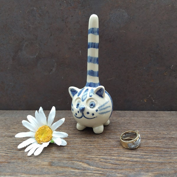 Cat Ring Holder - Etsy