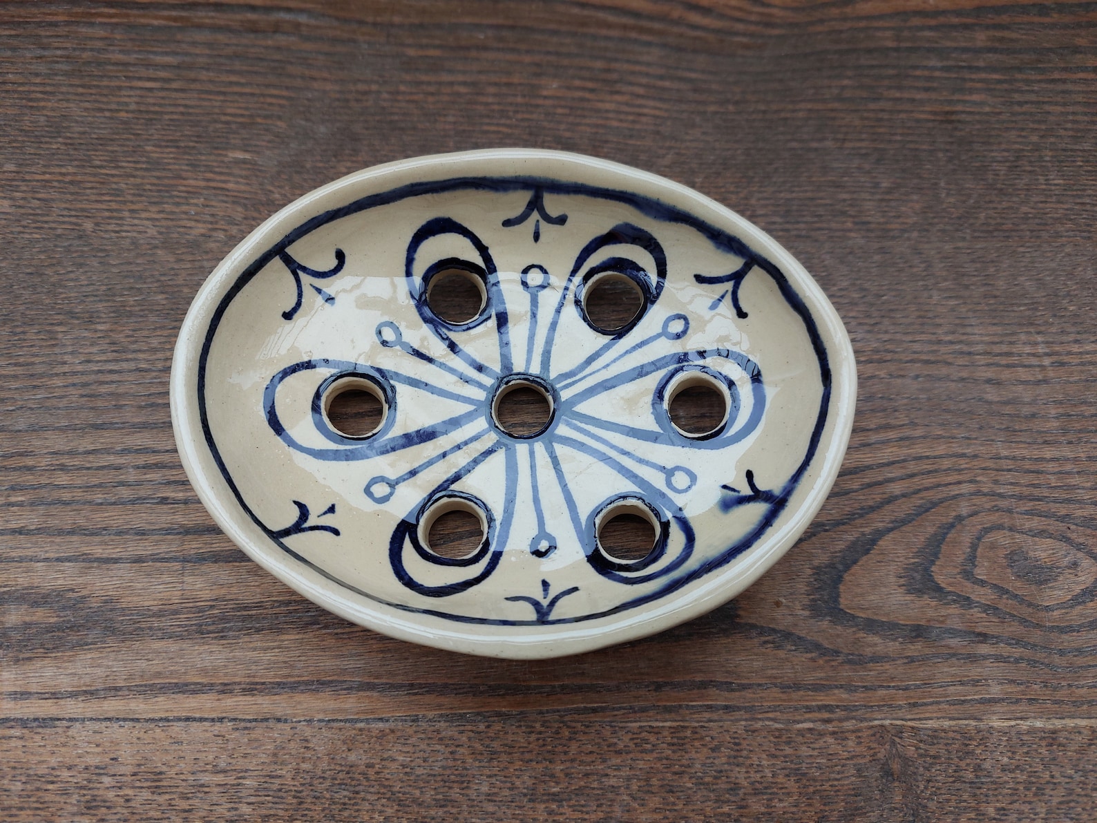 Handmade Pottery Soap Dish With Drain - Etsy