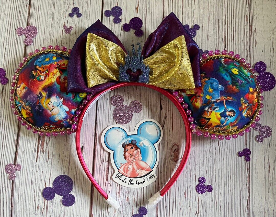 Princess Disney Ears - Etsy