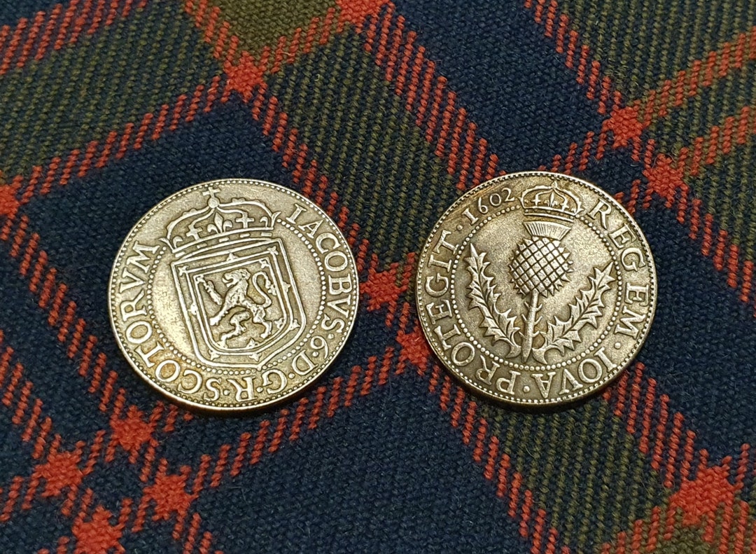 Coin, Scottish Coin King James Scotland 1602 Jacobite - Etsy