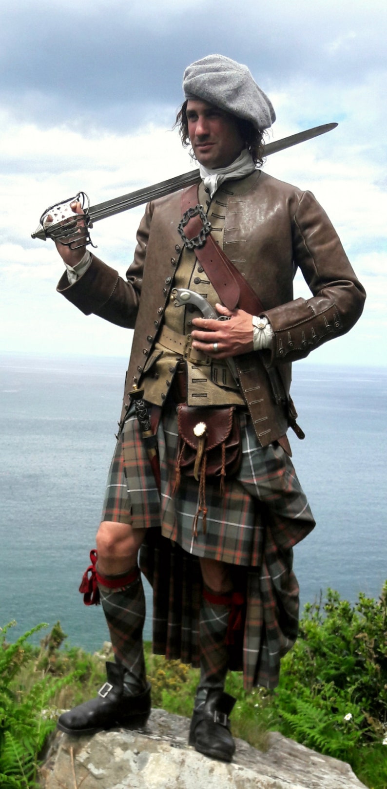 Outlander Scottish Costume Leather - Etsy