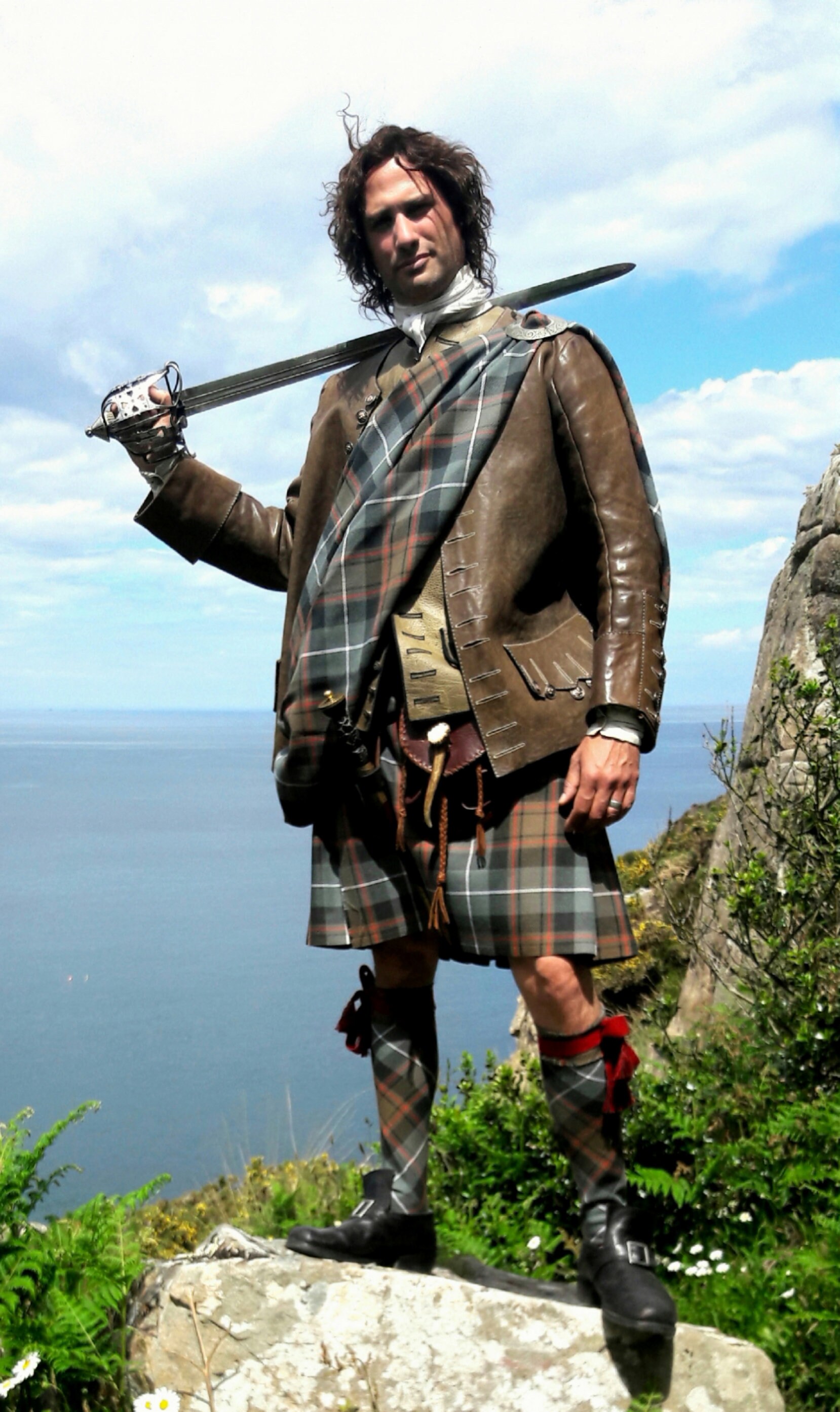 Outlander Scottish Costume Leather - Etsy