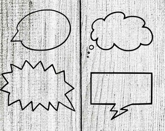 Positive Affirmation Speech Bubbles Printable Download - Etsy