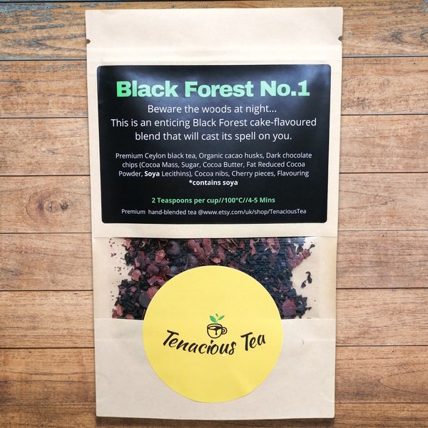 Black Forest Tea - Etsy