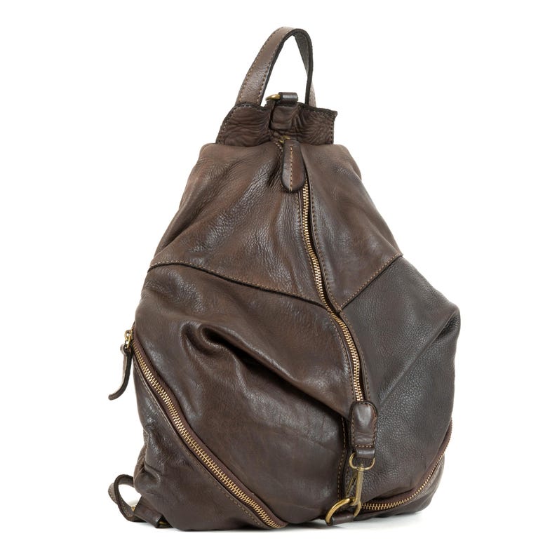 Soft Vintage Leather Convertible Backpack,boho Backpack for Women ...