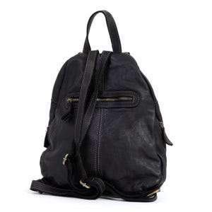 Soft Vintage Leather Convertible Backpack,boho Backpack for Women ...