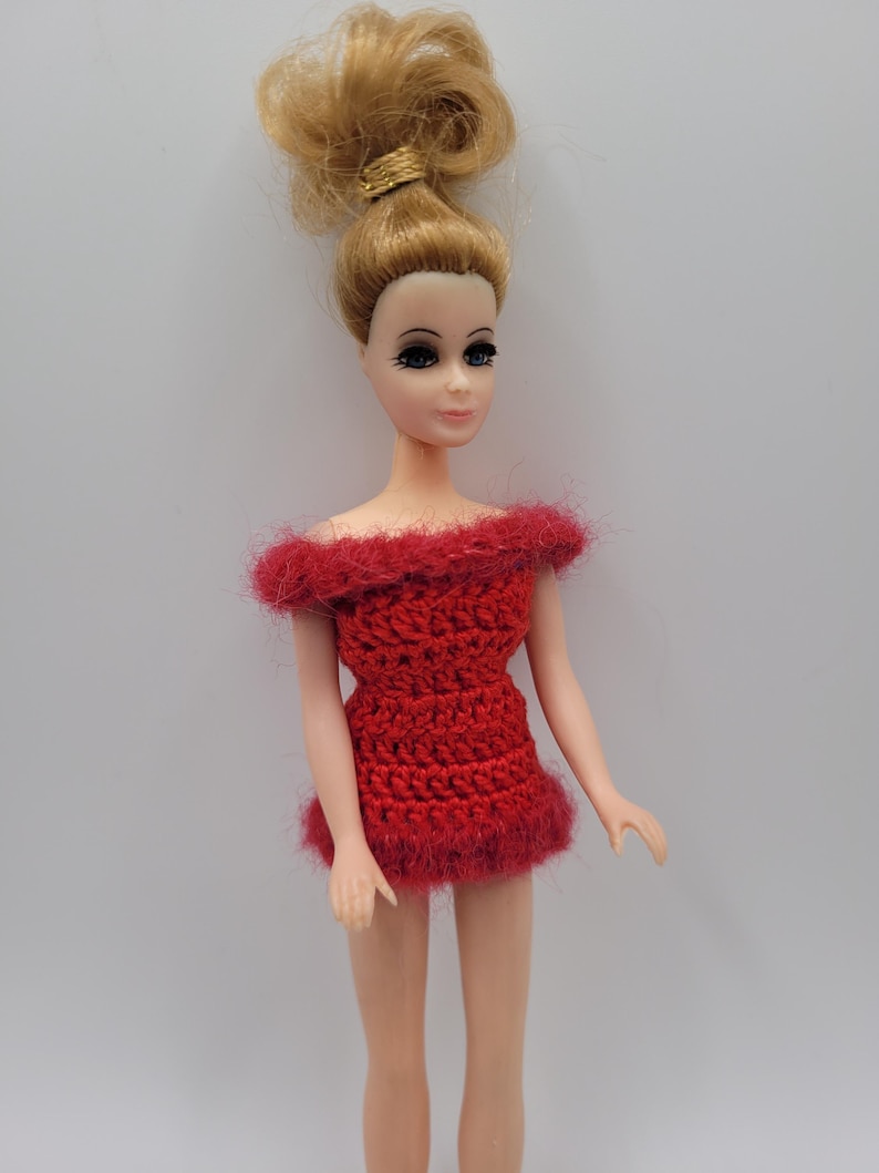 Dawn Pippa Fuzzy Alpaca Trim Crocheted Dress - Multiple Options - Etsy