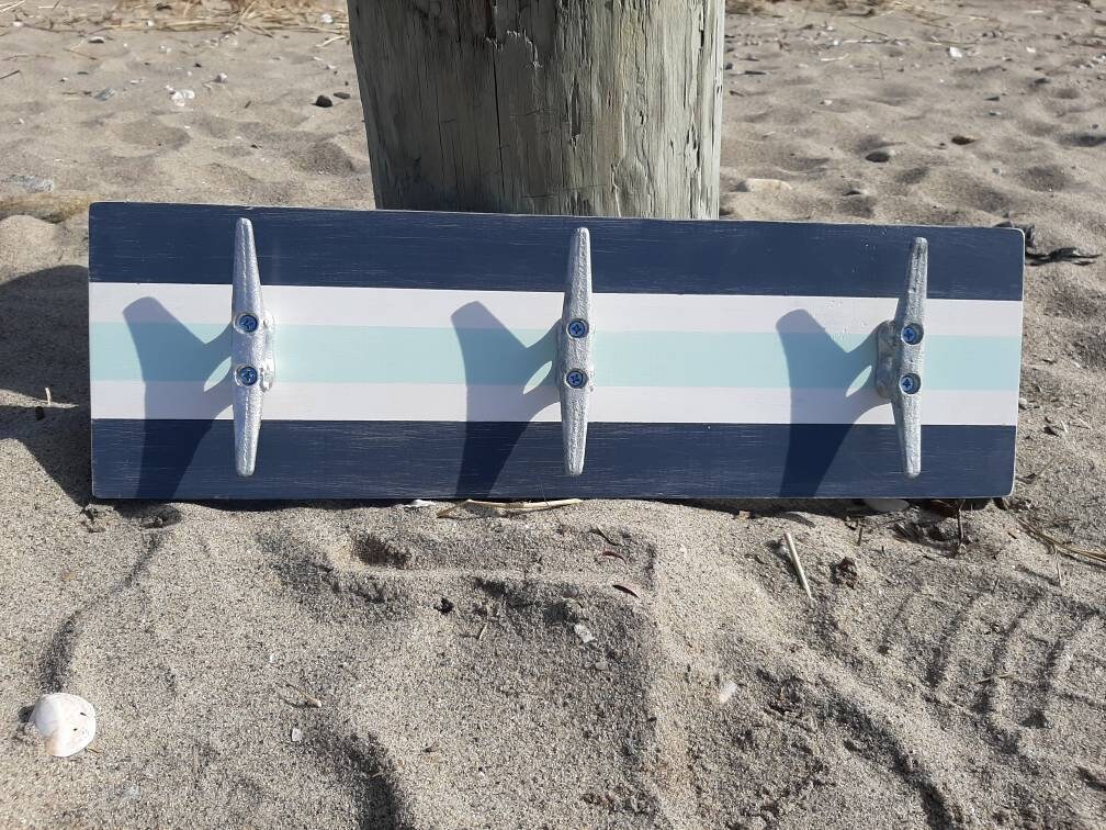 Nautical Boat Cleat Rack Towel Rack Hat Rack Coat Rack in - Etsy