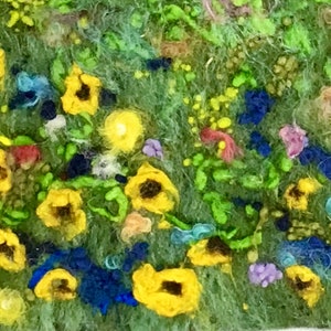 Still -colorful Felted Wool Windmill Painting - Etsy