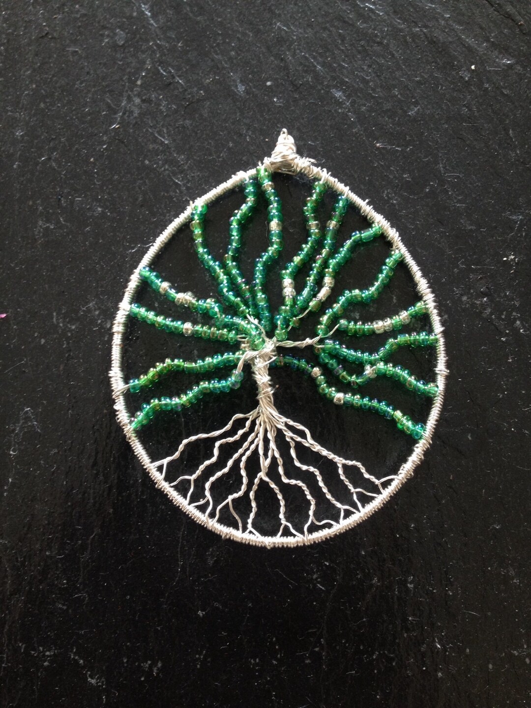Large Silver Tree of Life Pendant - Etsy