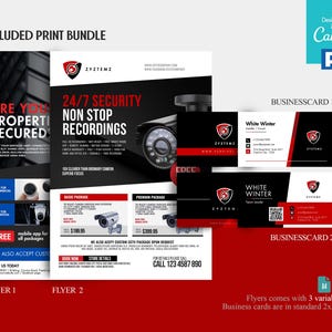 CCTV Contractor, Surveillance, CCTV Services Company Canva Print and ...