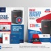 HVAC, Heating and Cooling Services Flyer and Business Card Print Combo ...