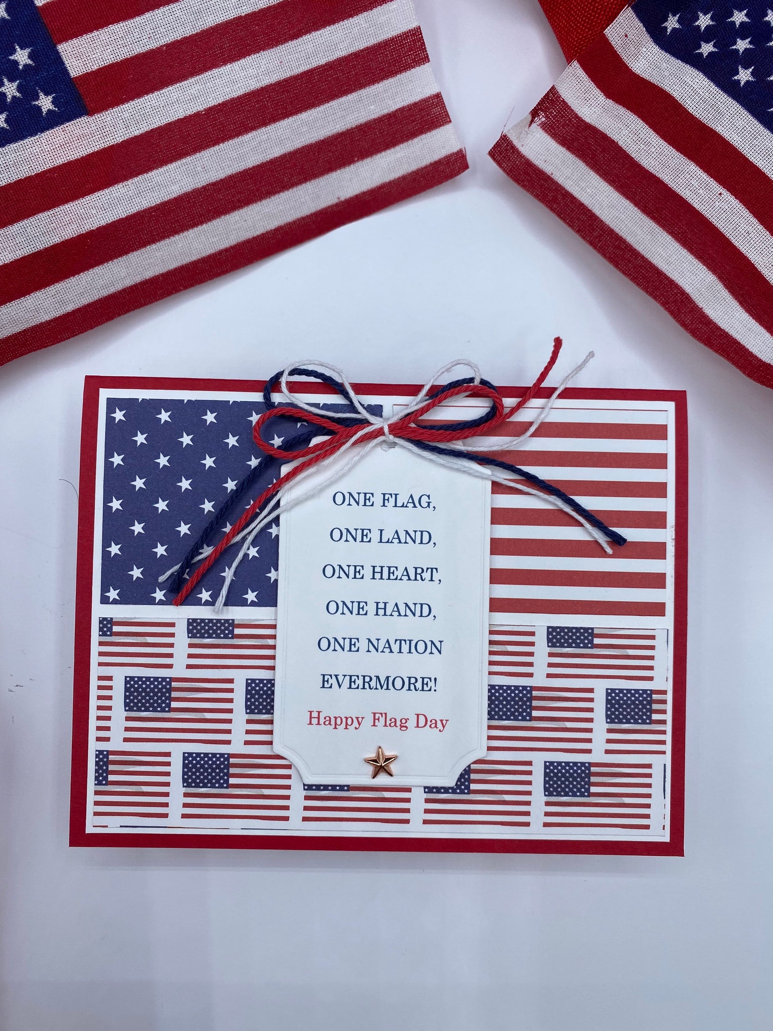 Handmade Flag Day Celebration Card - Etsy