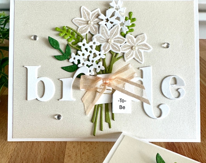 Handmade Bride-to-be Shower Card - Etsy