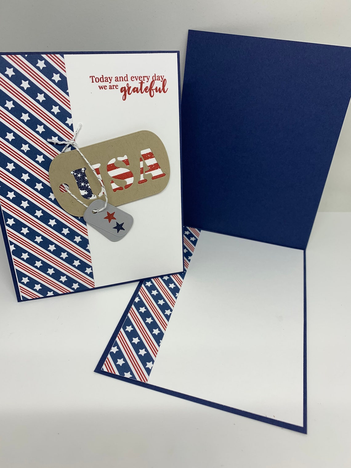 Handmade Military Appreciation Card Hero Collection - Etsy