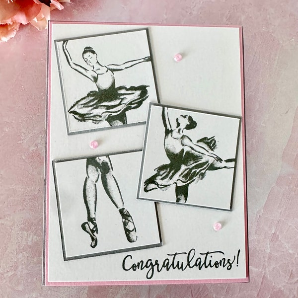 Dance Recital Card - Etsy