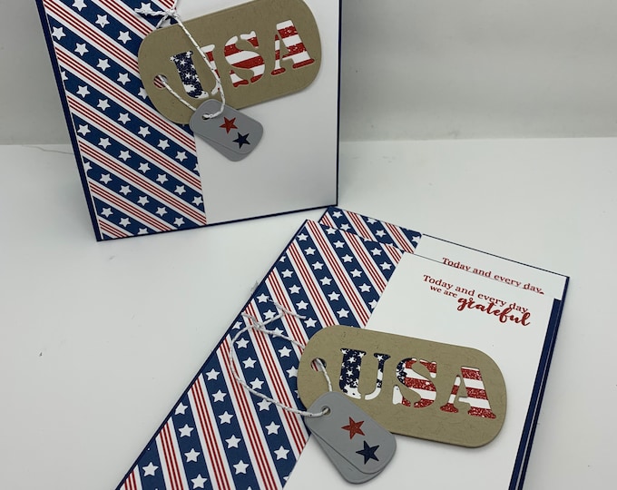 Handmade Military Appreciation Card | Hero Collection - Etsy
