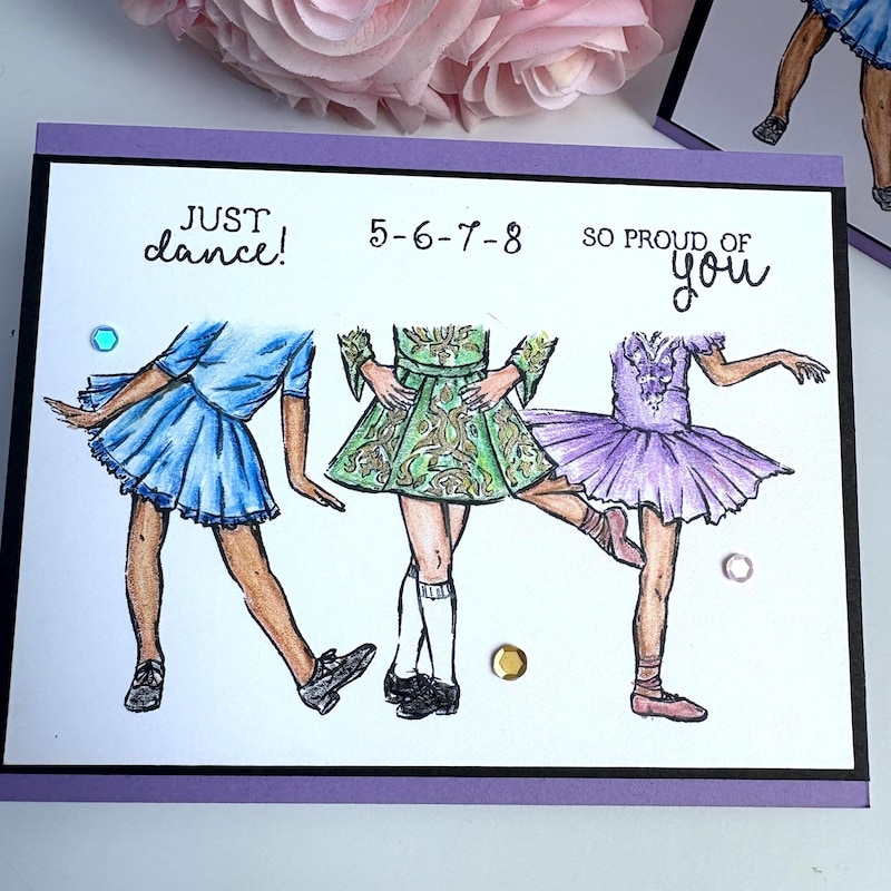 Dance Recital Card - Etsy
