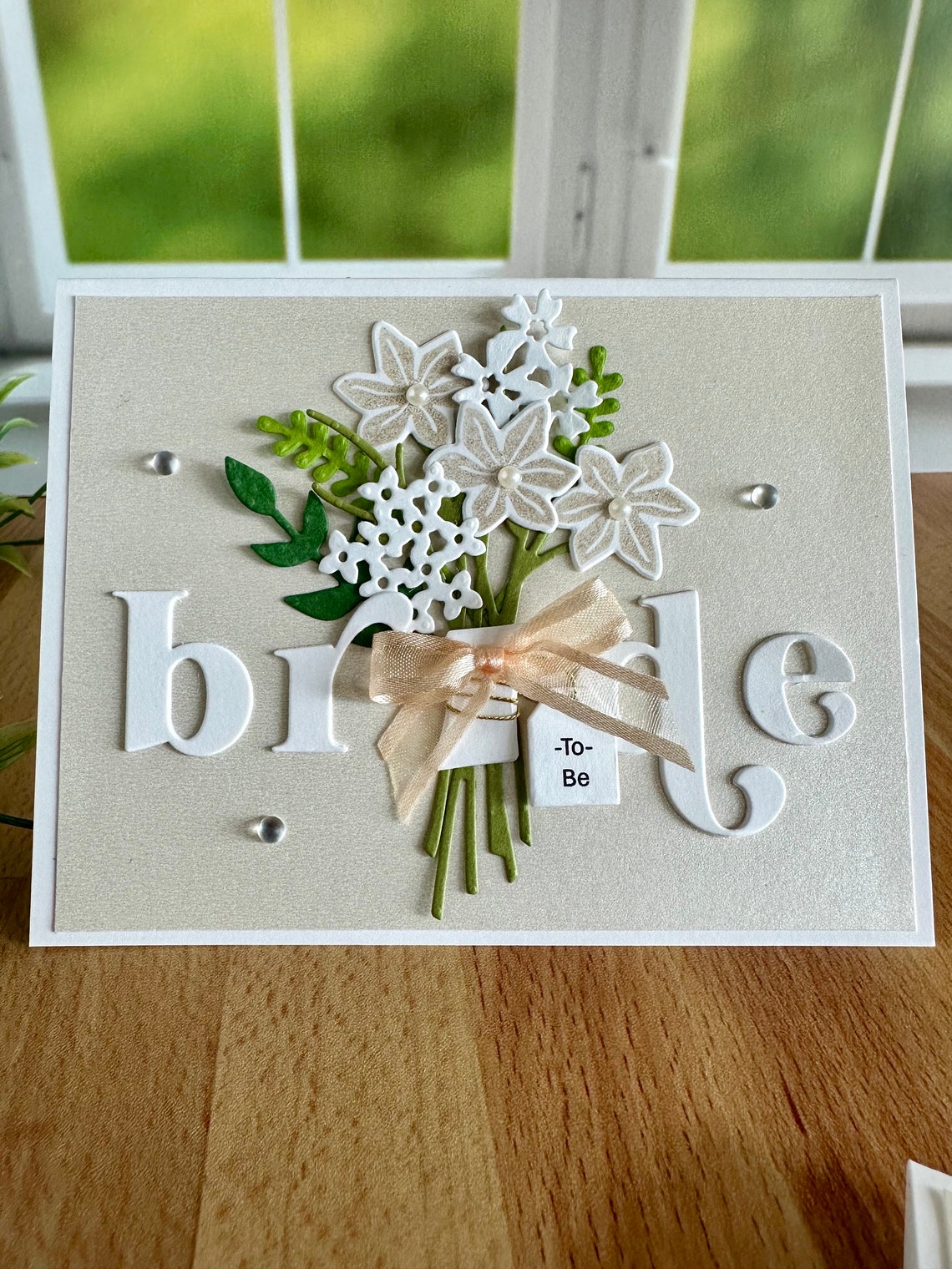 Handmade Bride-to-be Shower Card - Etsy