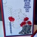 Handmade Memorial Day Poppy Remembrance Card | Hero Collectio - Etsy