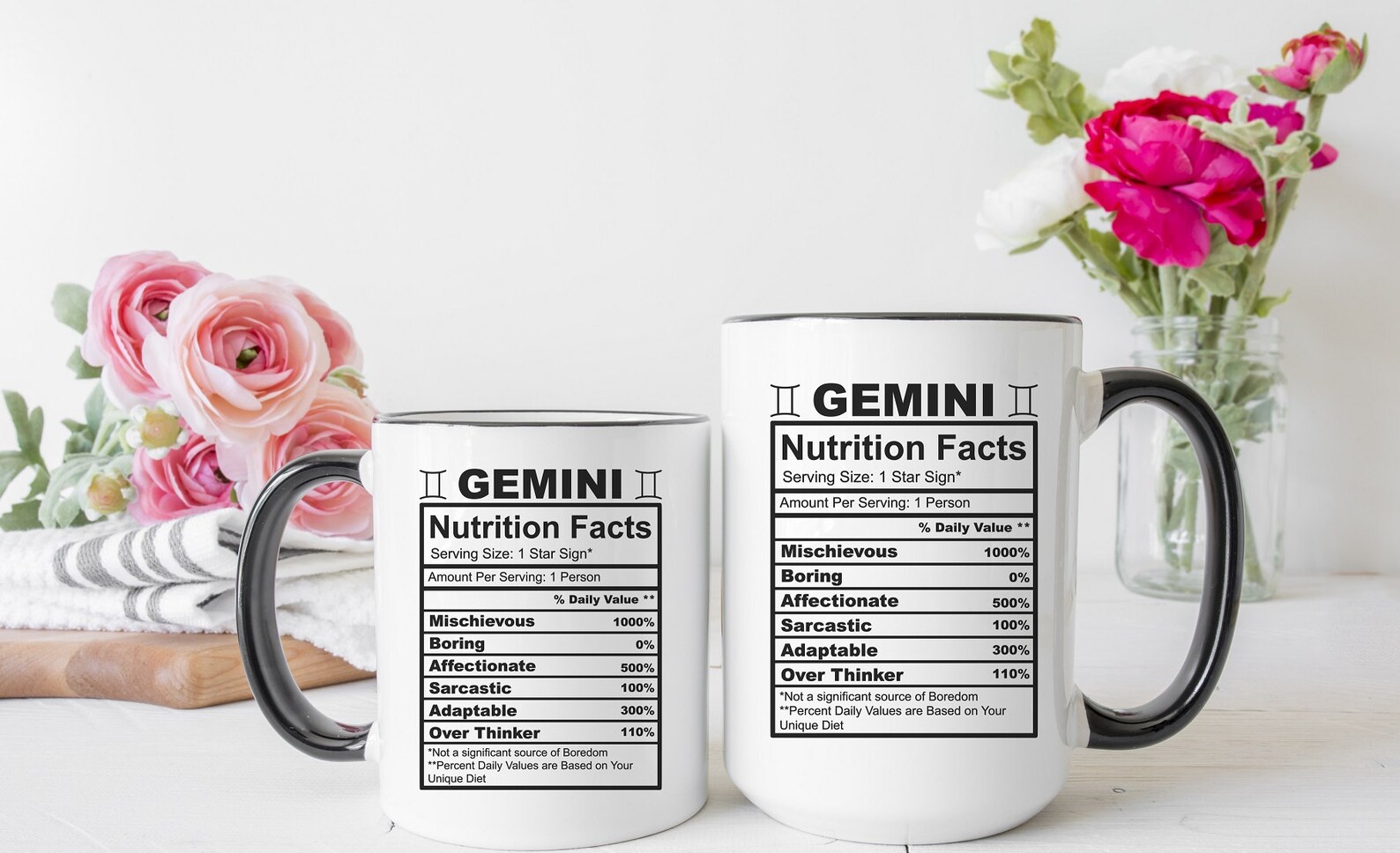 Gemini Mug Zodiac Sign Mug Gemini Facts Zodiac Mug Gemini Zodiac Mug ...