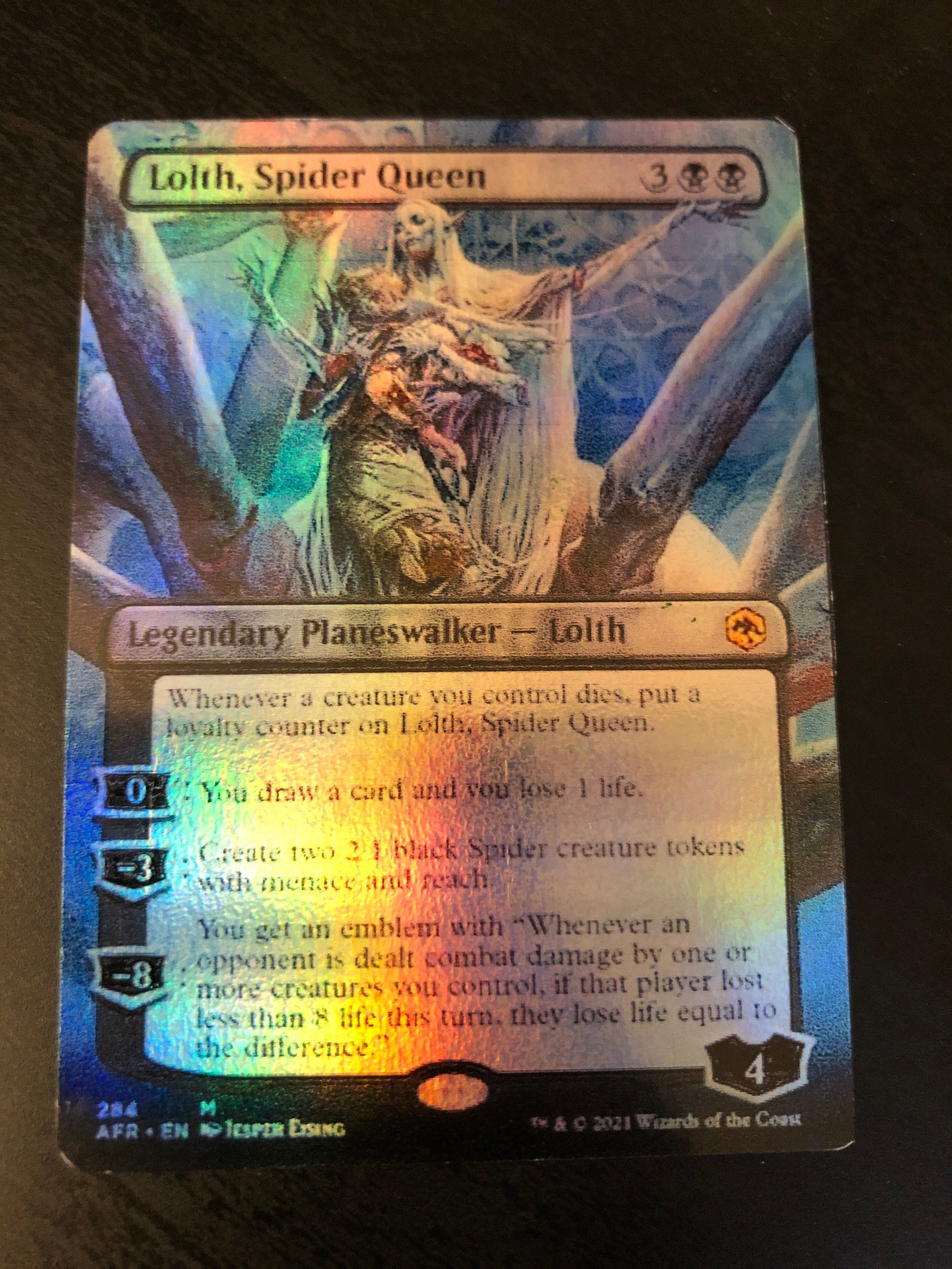Lolth Spider Queen MTG foil | Etsy