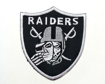 Oakland raiders patch | Etsy