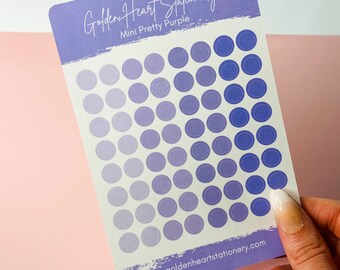 Purple Journal Stickers - Etsy