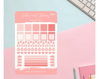 Pink Journal Stickers - Etsy